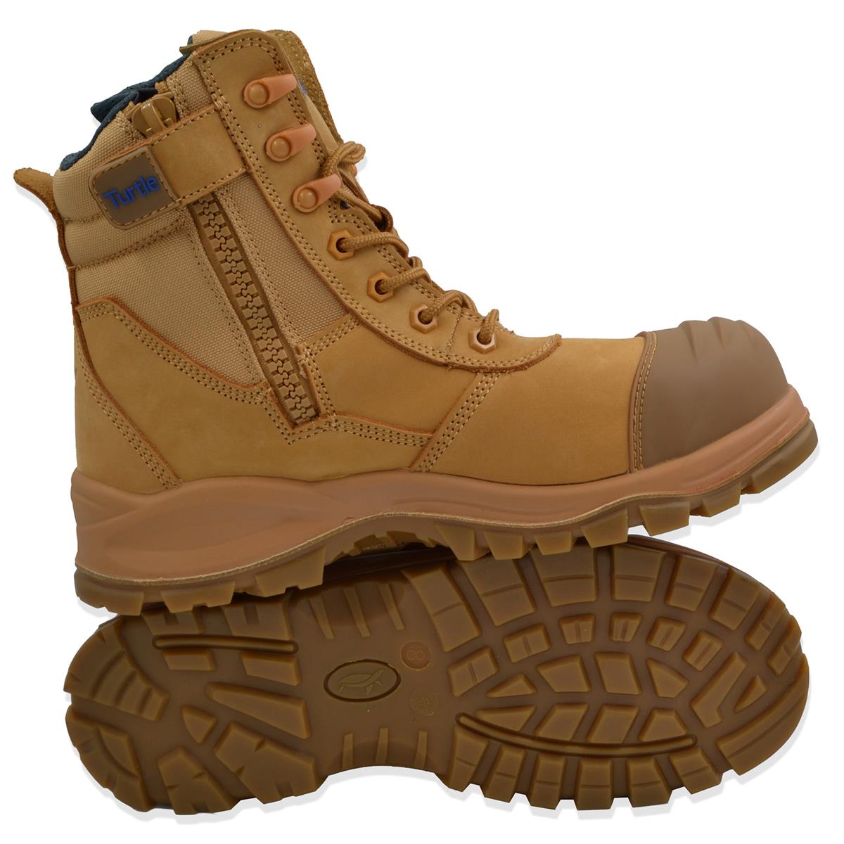 TurtleBoots Loggerhead | Side Zip Safety Boots NZ – Safety Supplies