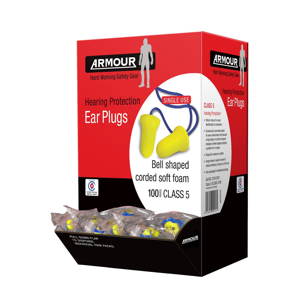 Ear Plugs NZ - Corded - Class 5 – Safety Supplies